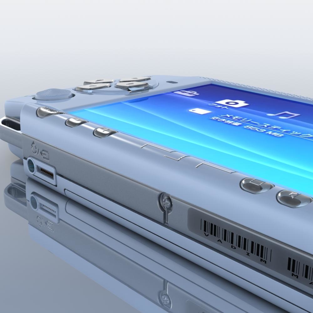 3d sony psp slim light