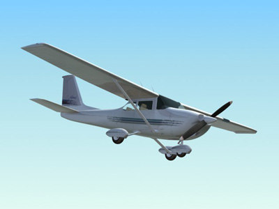 private airplane 3d model