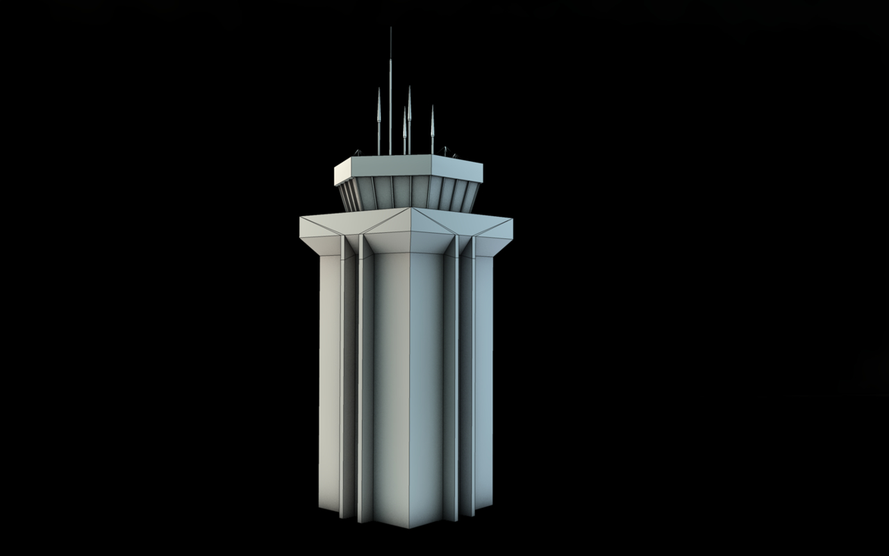 control tower c4d