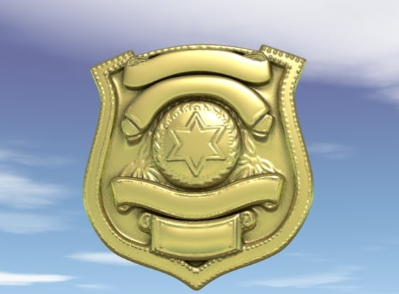 Police Badge 3D Models for Download | TurboSquid