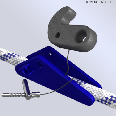 rope clamp ascender device x