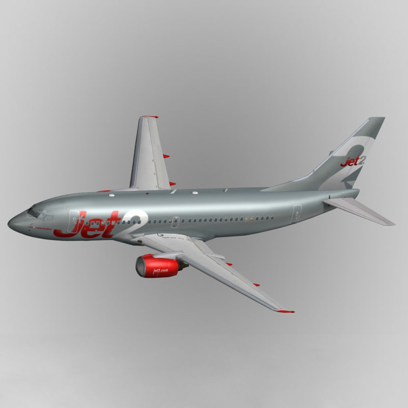 b737-300 jet2 3d model