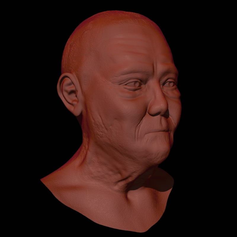 old person 3d model