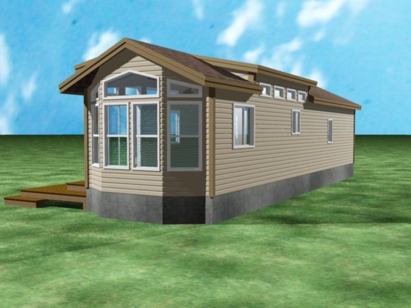 3d model park trailer