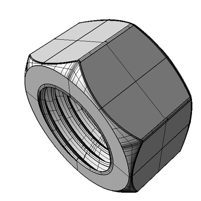 3d model nuts