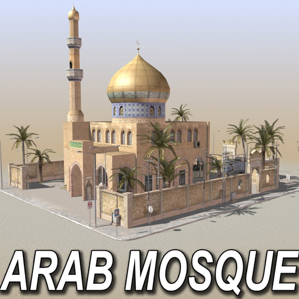 3d mosque games model