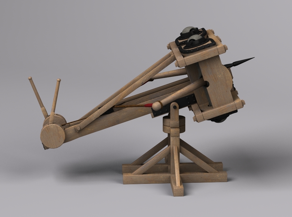 3d roman ballista