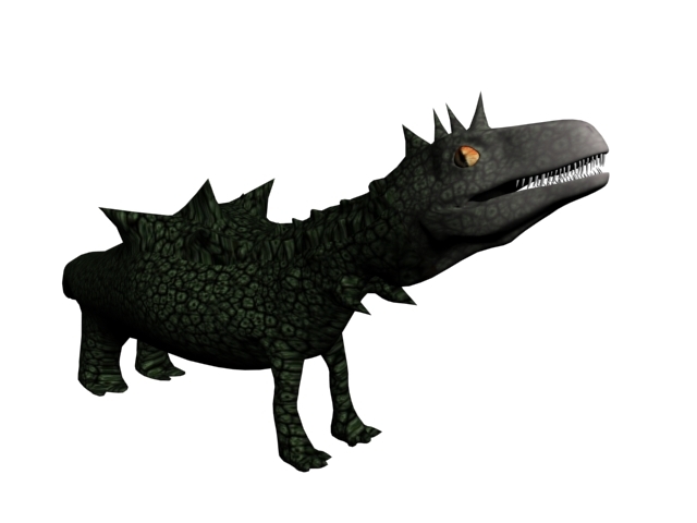 free creature 3d model