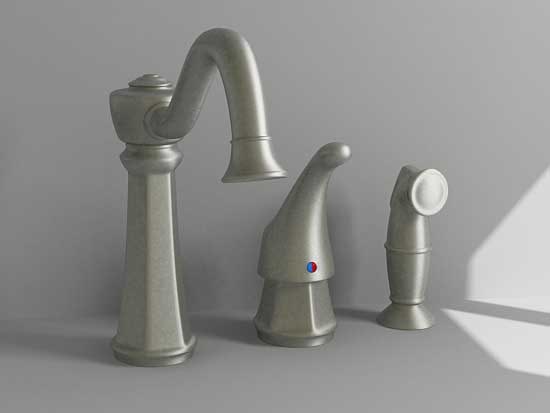 3d faucet model