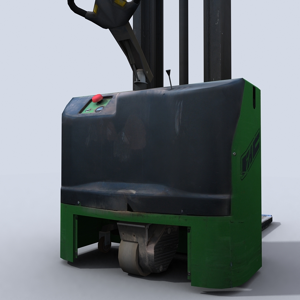 pallet stacker 3d model