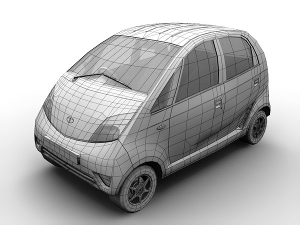3d car tata model