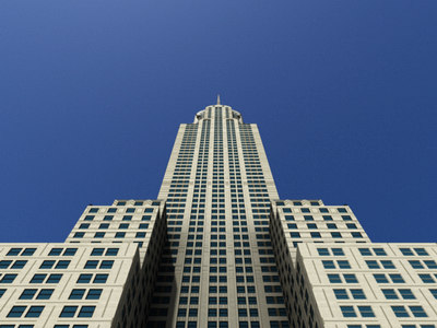 3d chrysler building model