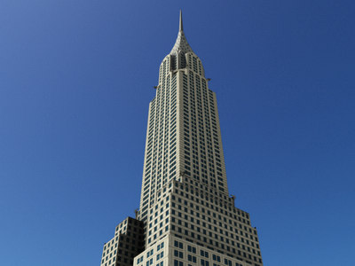 3d chrysler building model