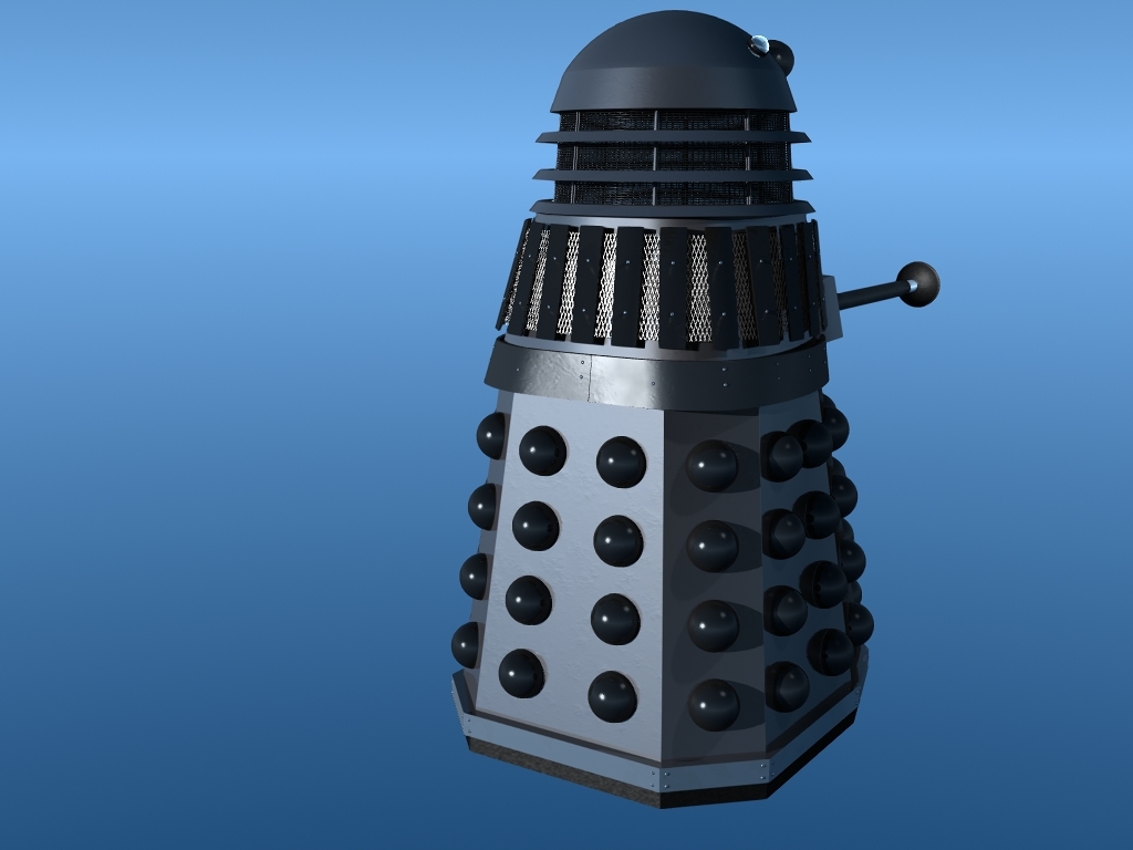 3d dalek bbc science model