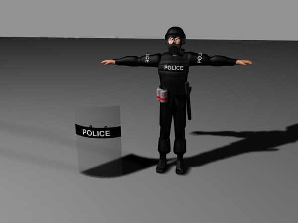 Free 3D Police Models | TurboSquid