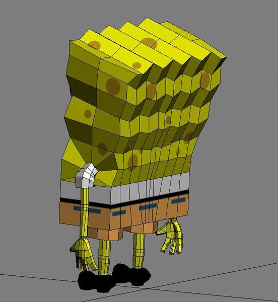 free spongebob 3d model