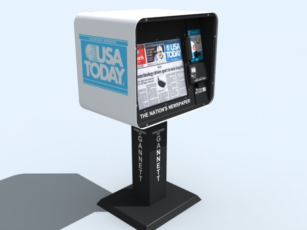 max newspaper stands