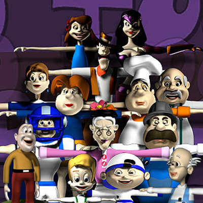 maya cartoon characters