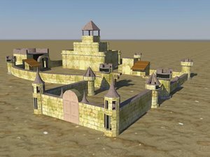 3D Fort Models | TurboSquid
