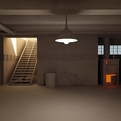 basement 3d model