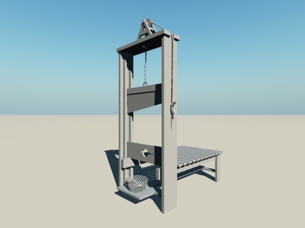 Guillotine 3D Models for Download | TurboSquid