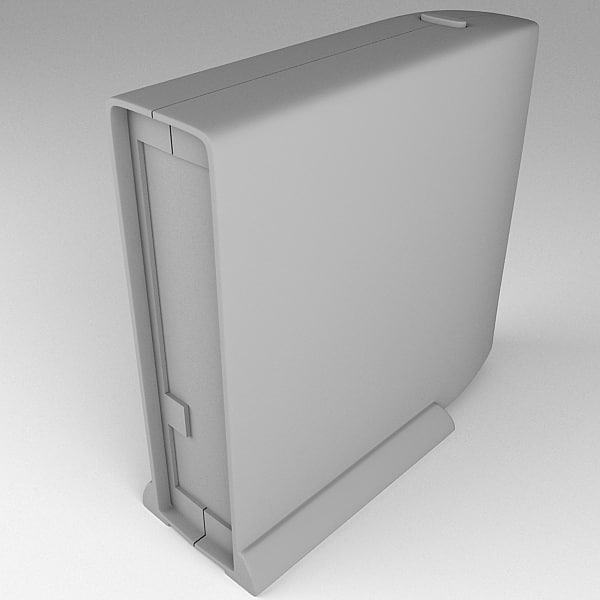 cable modem 3d model