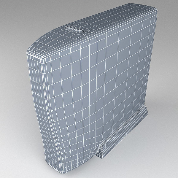 cable modem 3d model