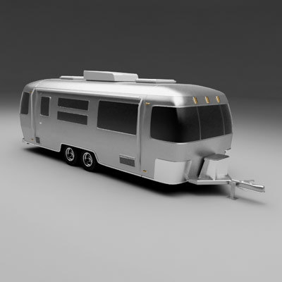 caravan classic 3d model