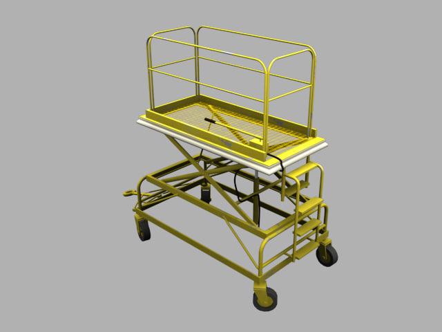 b-4 stand 3d model