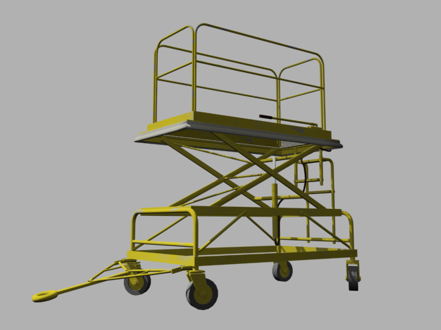 b-4 stand 3d model