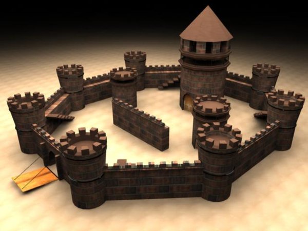 3D Fort Models | TurboSquid