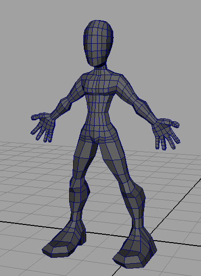 female base mesh character 3d obj