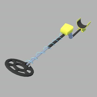 metal detector 3d model