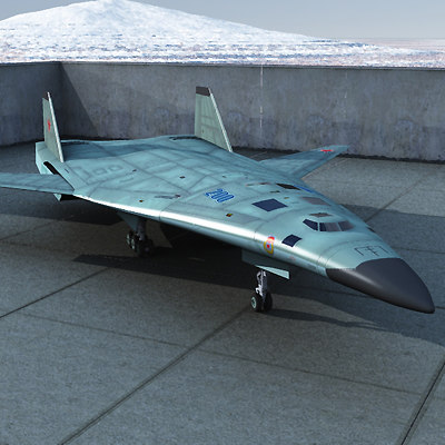 3ds max f-25 grey futuristic fighter