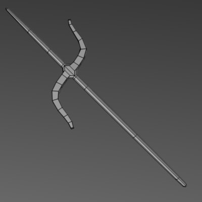 3d model asian weapons