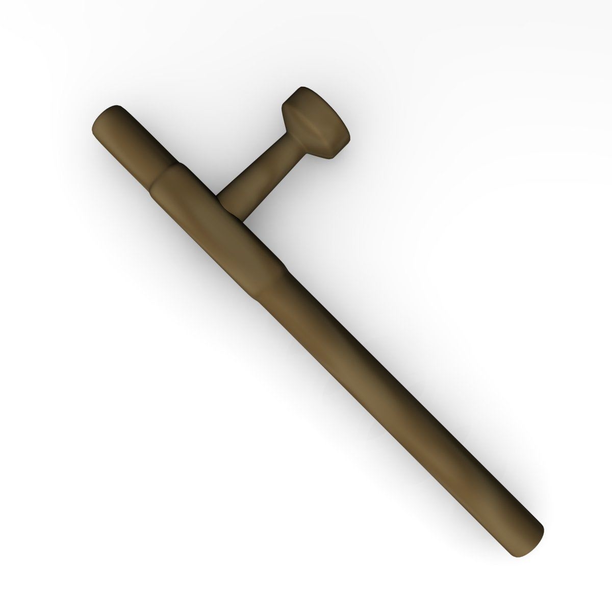 3ds tonfa asian weapon