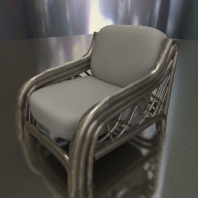 등나무 의자 - Xtruder 3D 모델 - TurboSquid 398025