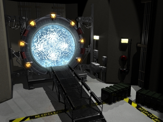 scene stargate 3d model