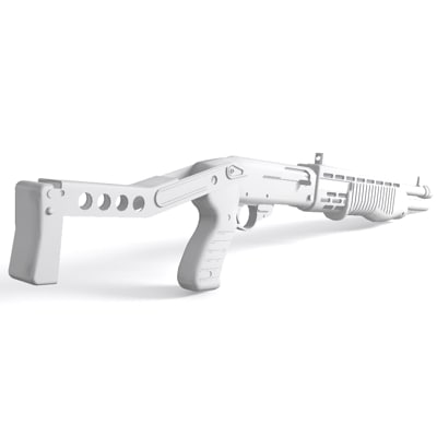 3d model franchi spas-12 shotgun 12 gauge