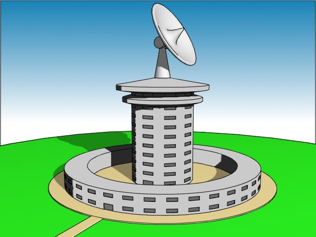 communications building max