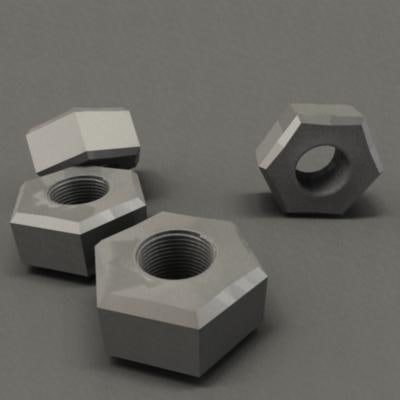 3d nuts model
