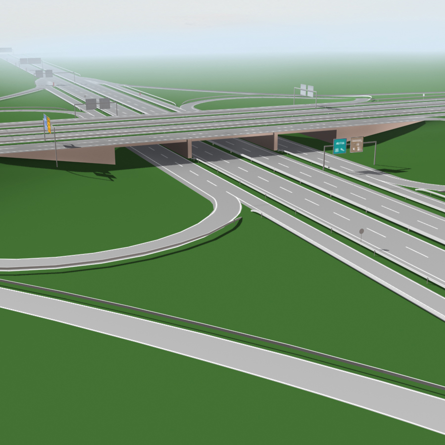 3ds max traffic signs