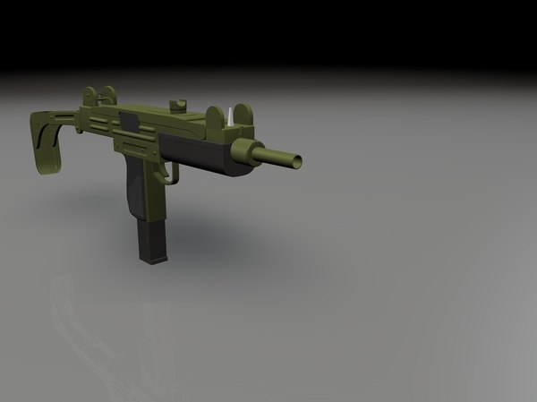 uzi 3d c4d