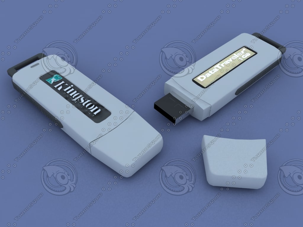 3d model pen drive