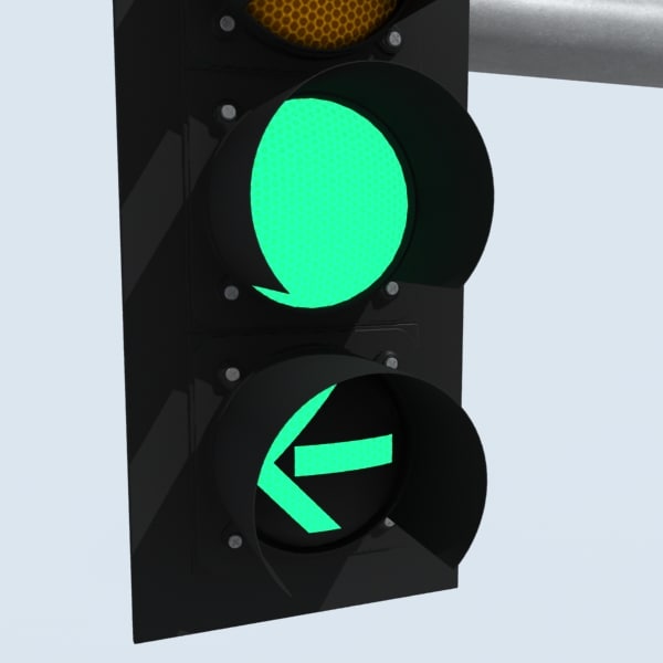 traffic lights 3ds