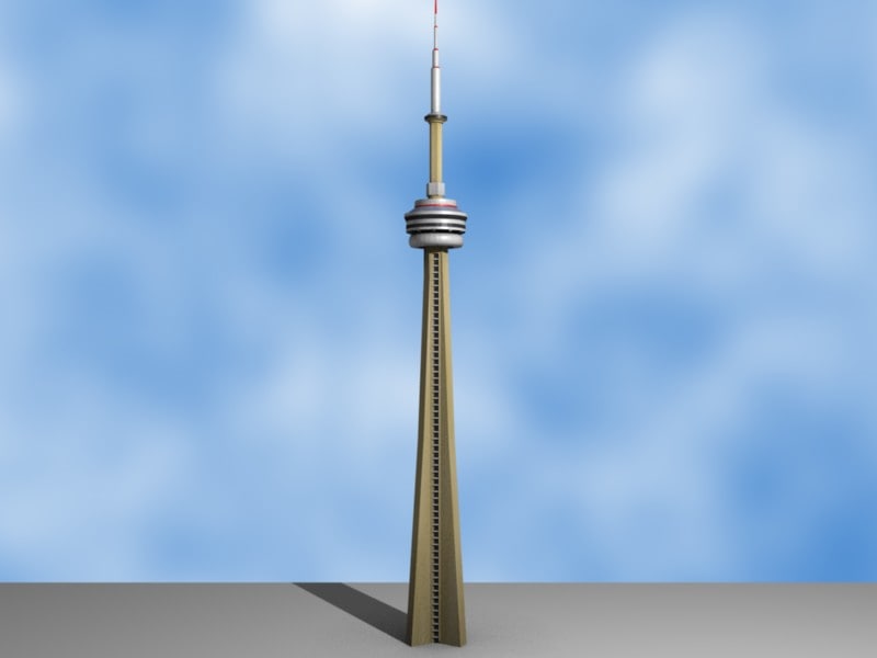 3dsmax cn tower