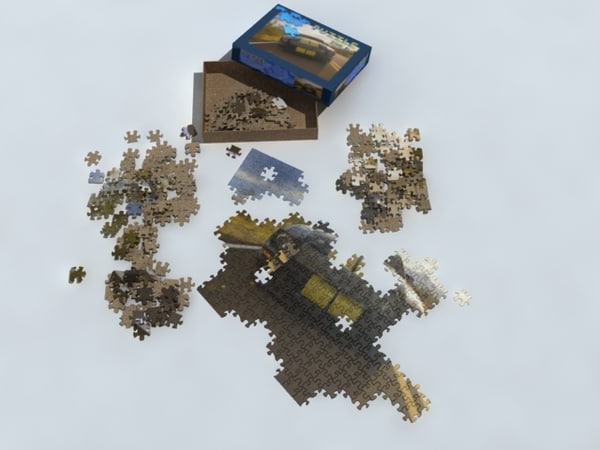 Puzzle 3D Models for Download | TurboSquid