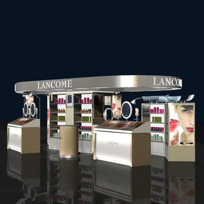 3d loreal lancome stand