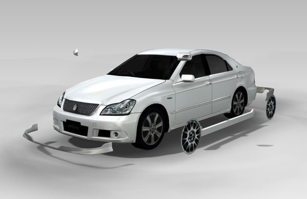 toyota allion 3d model