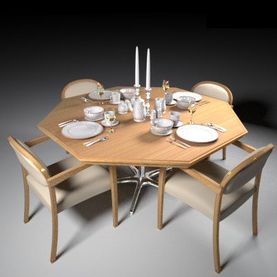 maya dinning table set plate